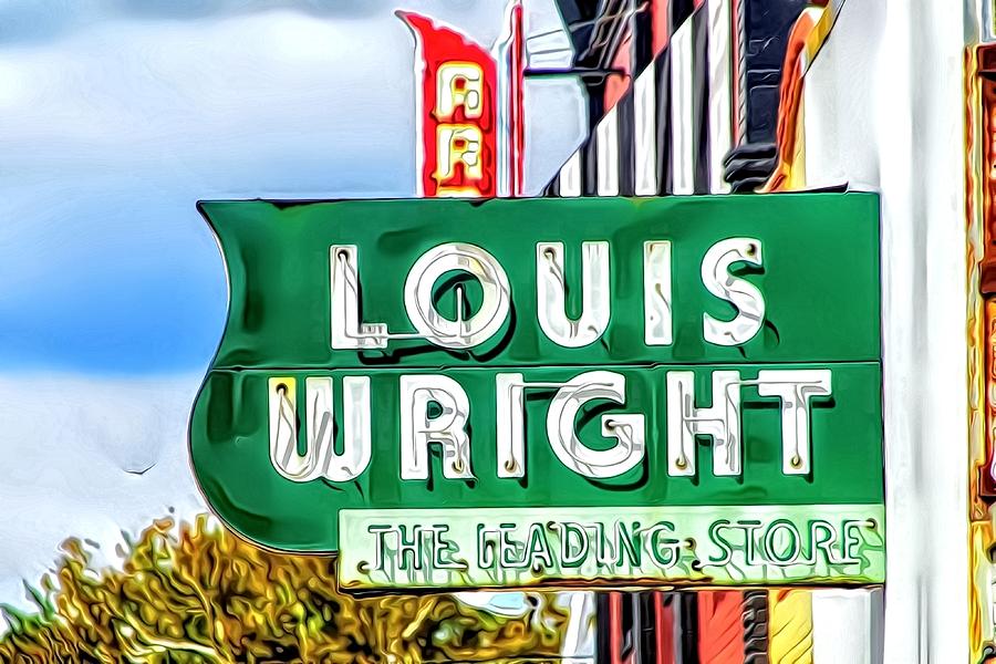 Louis Wright Store Mixed Media by James Spears - Fine Art America