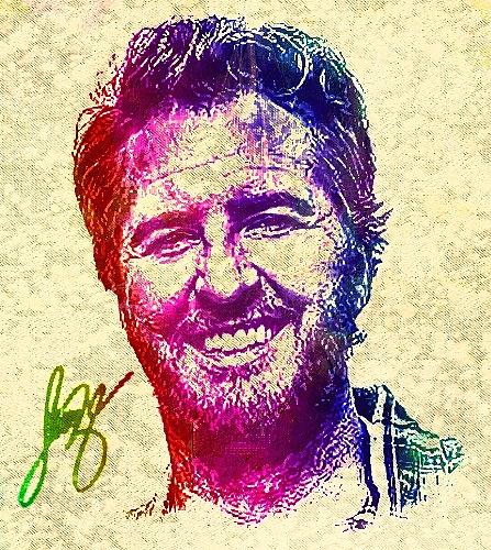 Luke Bryan Digital Art by Bob Smerecki - Fine Art America