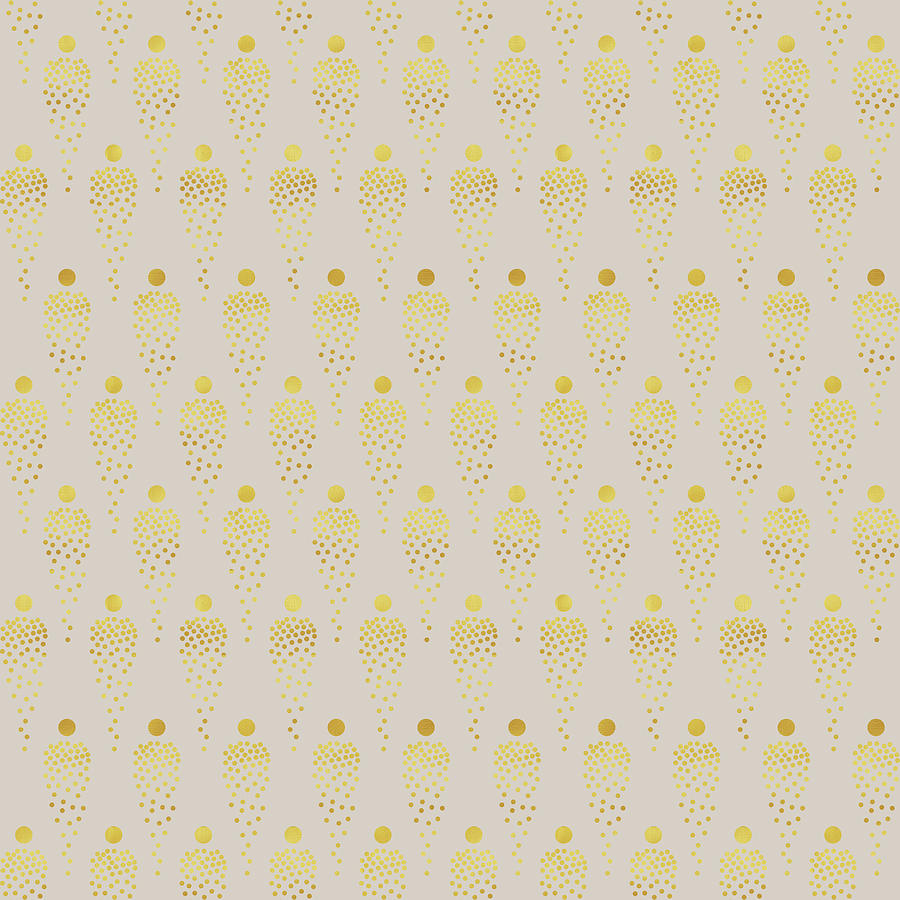 Luxury Dot Pattern - Off White Digital Art by Studio Grafiikka - Fine ...