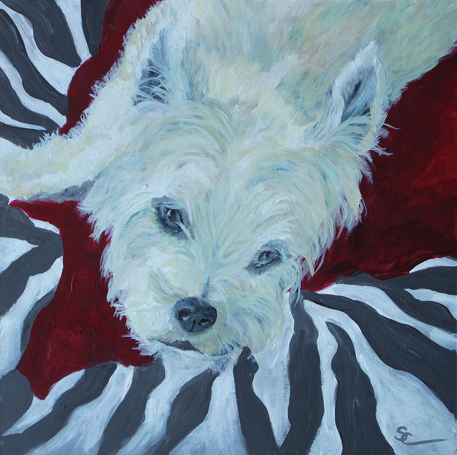 Mac Painting by Sue Cable - Fine Art America