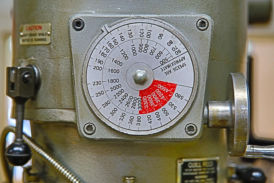 Machine Shop Speed Switch Photograph by Darrell Hutto - Fine Art America