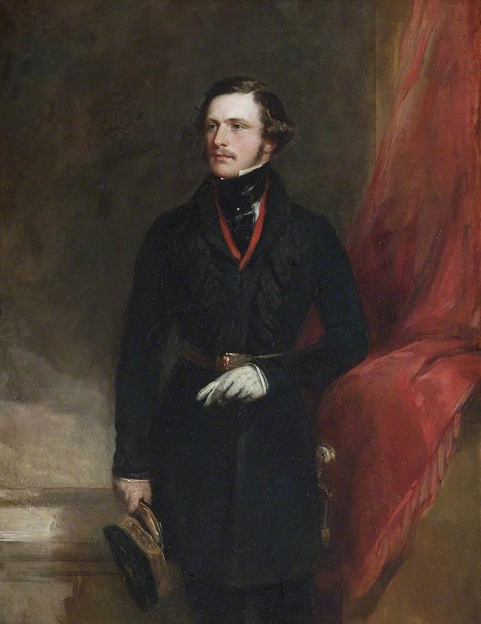 Major Henry Francis Cockayne-Cust M P 1819-1884 Painting by StephenCattersonSmith | Pixels