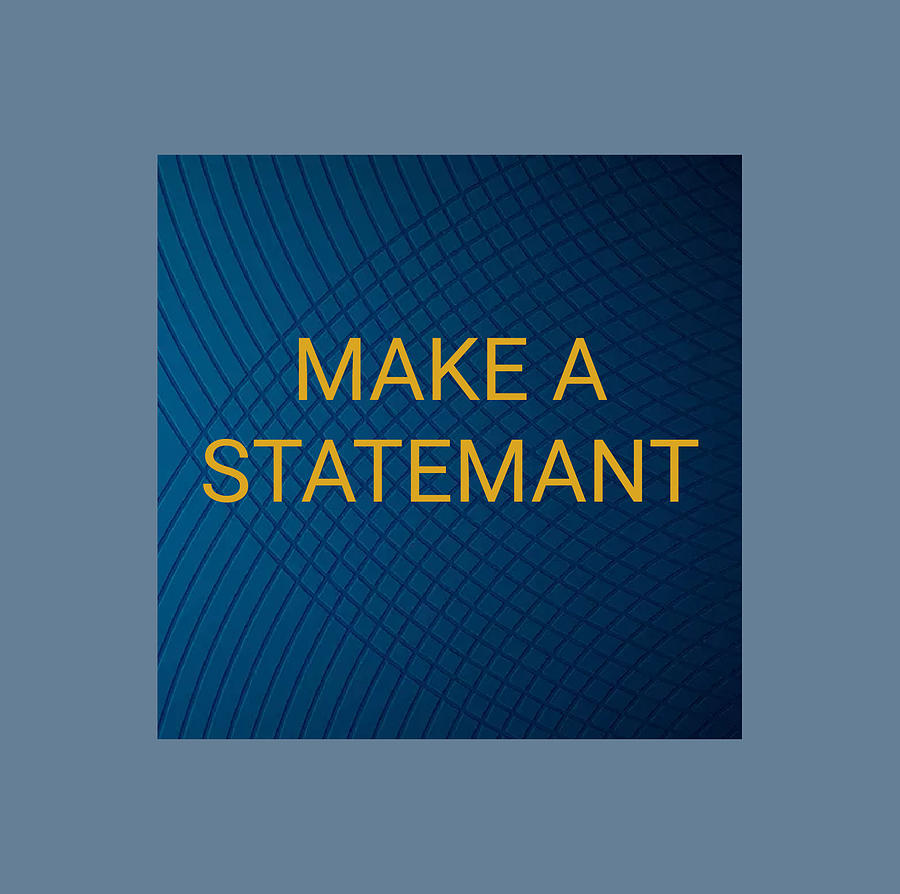 Make a statement Tapestry - Textile by Michael-Lee Maree - Fine Art America