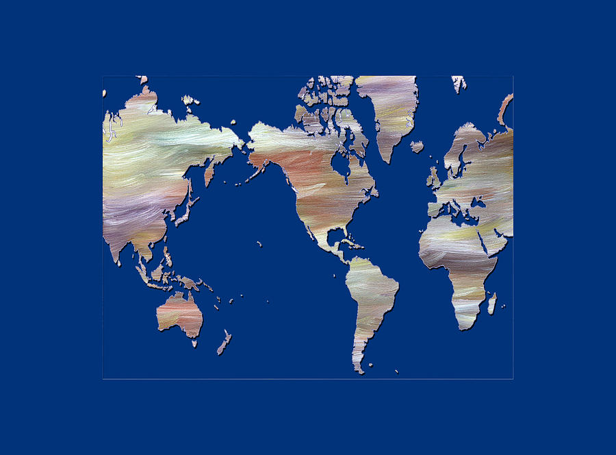 MAP Mixed Media by Patrick J Murphy - Fine Art America