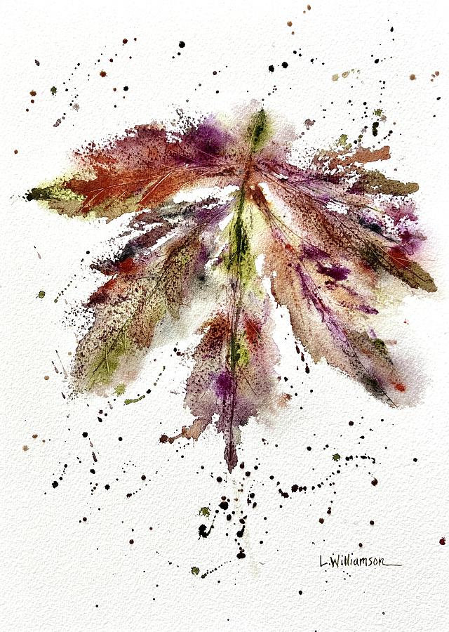 Maple Leaf Painting by Lyn Williamson - Fine Art America