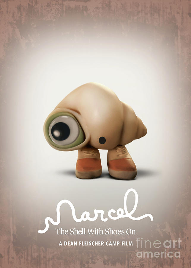Marcel The Shell With Shoes On Digital Art by Bo Kev - Fine Art America