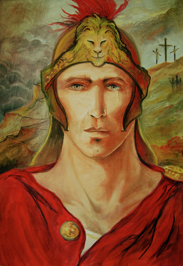 Marcus Longinious Painting by Ron Cantrell - Fine Art America