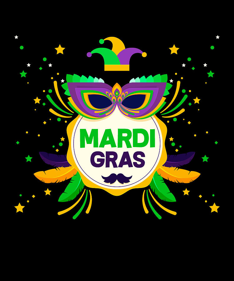 Mardi Gras Digital Art by The Primal Matriarch Art - Pixels