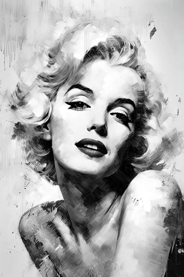 Marilyn Monroe Bw Iii Photograph By Athena Mckinzie Fine Art America