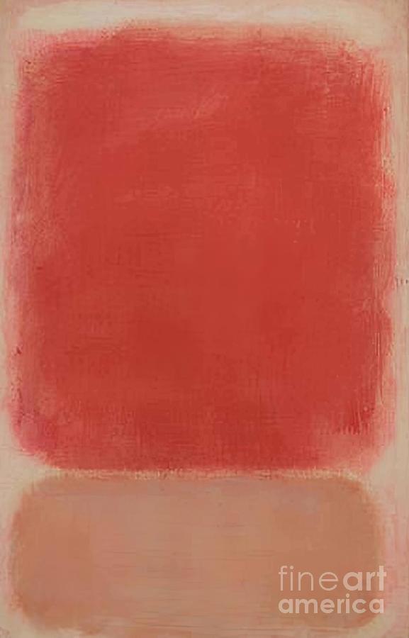 Mark Rothko Red Brown Painting by Tina Maisie - Pixels