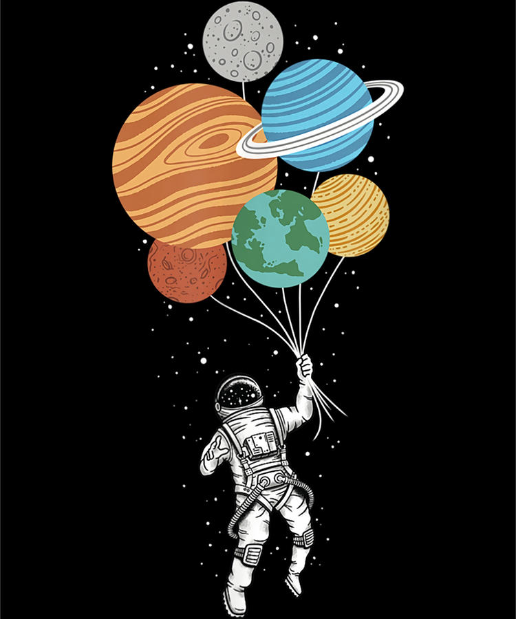 markiplier space Poster retro travel Painting by Marshall Zachary ...