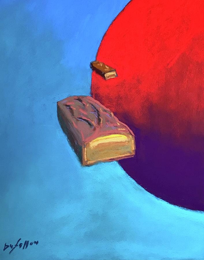 Mars Bars from Afar Pastel by Bernard Fallon - Fine Art America