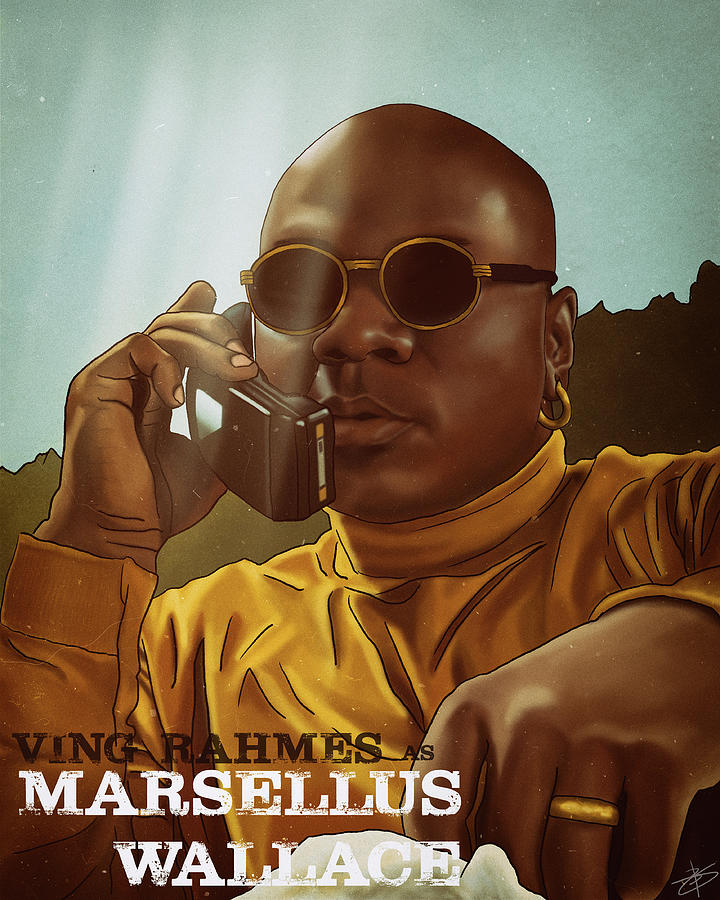 Marsellus Wallace Digital Art by Benjamin Dupont - Fine Art America