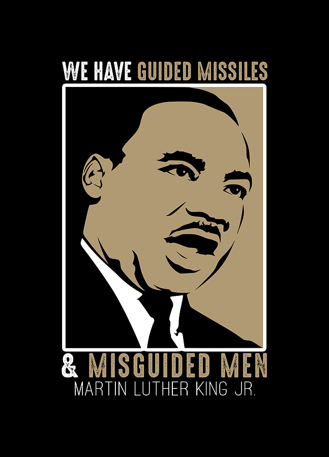 Martin Luther King Jr Day MLK Quote Digital Art by Jacob Zelazny ...