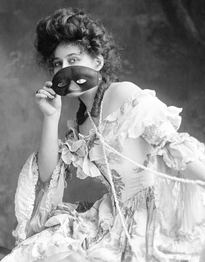 Masquerade Ball, C1908 Photograph by Granger - Pixels