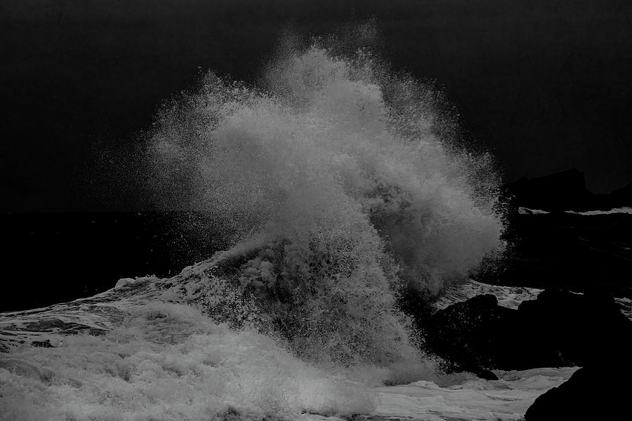 Massive wave splash Photograph by Kobus Smit - Fine Art America