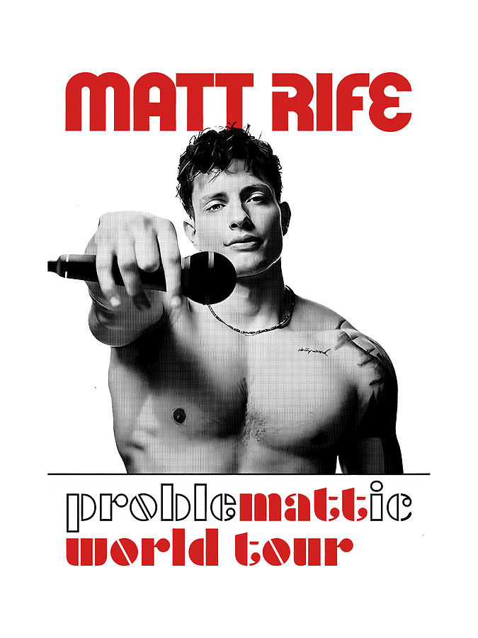 Matt Rife Problemattic World Tour Digital Art by Ello Francis - Fine Art America