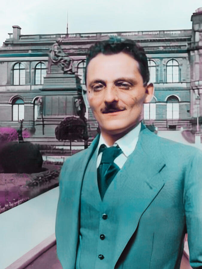 Max Brod Mixed Media by MB Dallocchio - Pixels