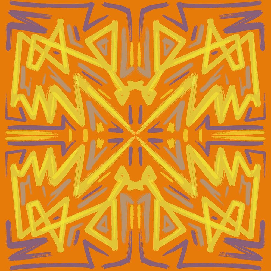 Maze Pattern Digital Art by Ligia Padron Acevedo - Fine Art America