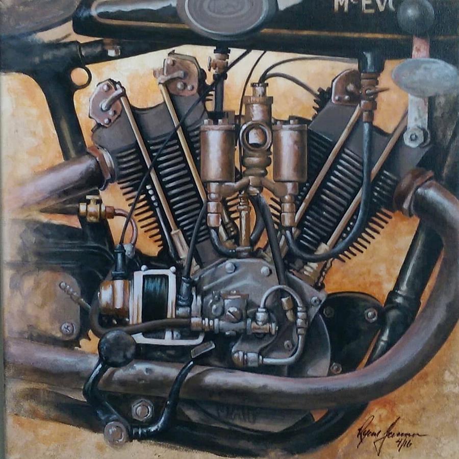 McEvoy Painting by Ryan GAMMON - Fine Art America