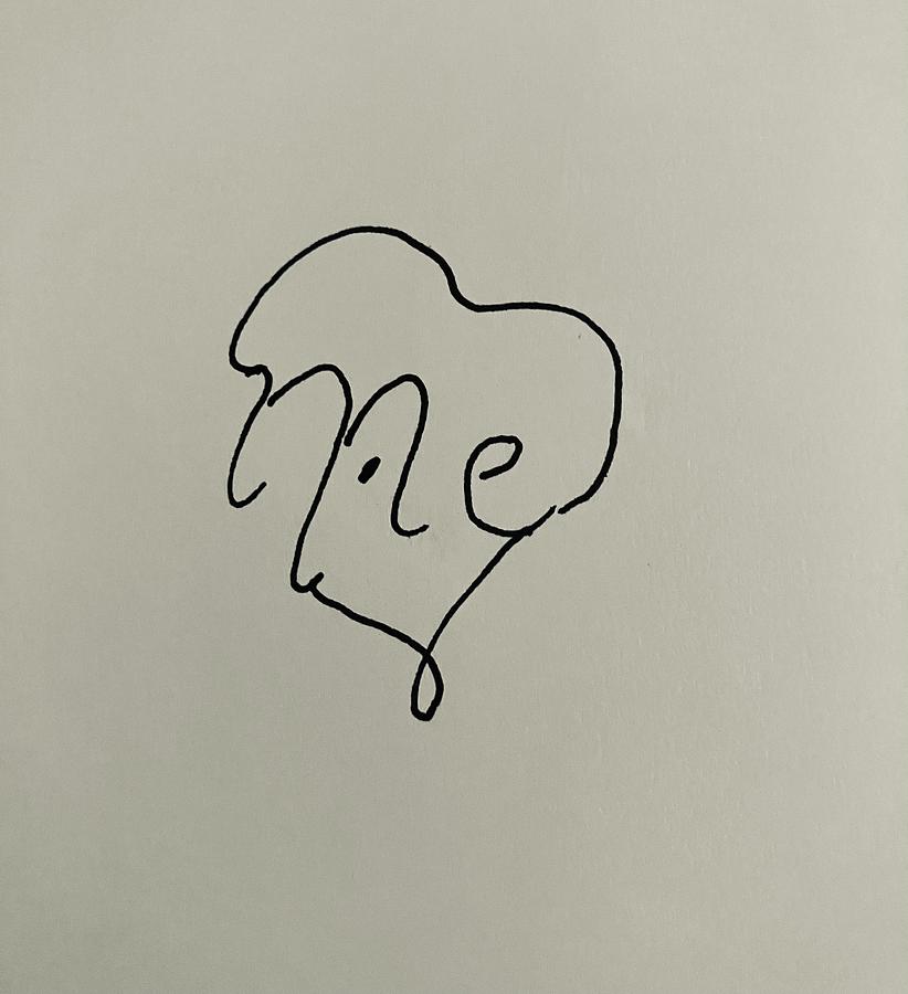 Me Drawing by Joakim Eberle - Fine Art America