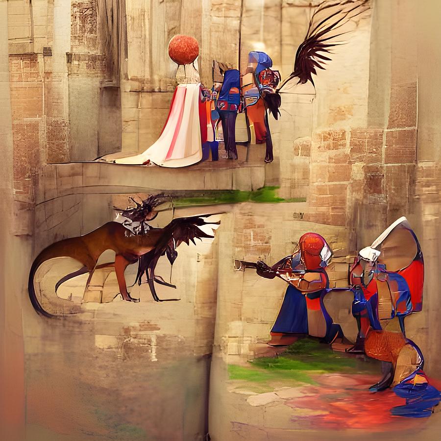 Medieval fantasy Digital Art by Mihaela B | Pixels