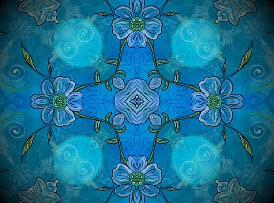 Meditation Pattern Mixed Media by Michell Rosenthal - Fine Art America