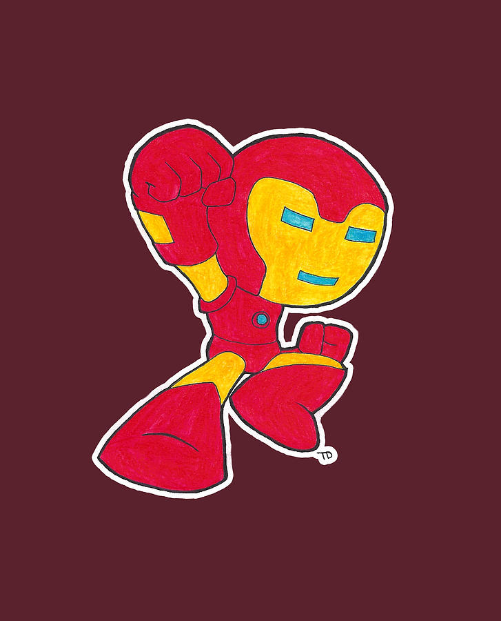 Mega Iron Digital Art by Travis DeVore | Pixels