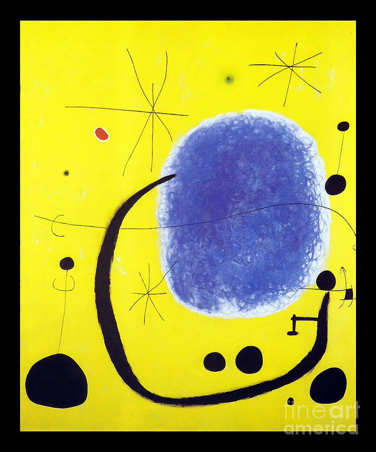 Men Women Joan Colors Miro Women Favorite Painting by Artwork Lucky ...