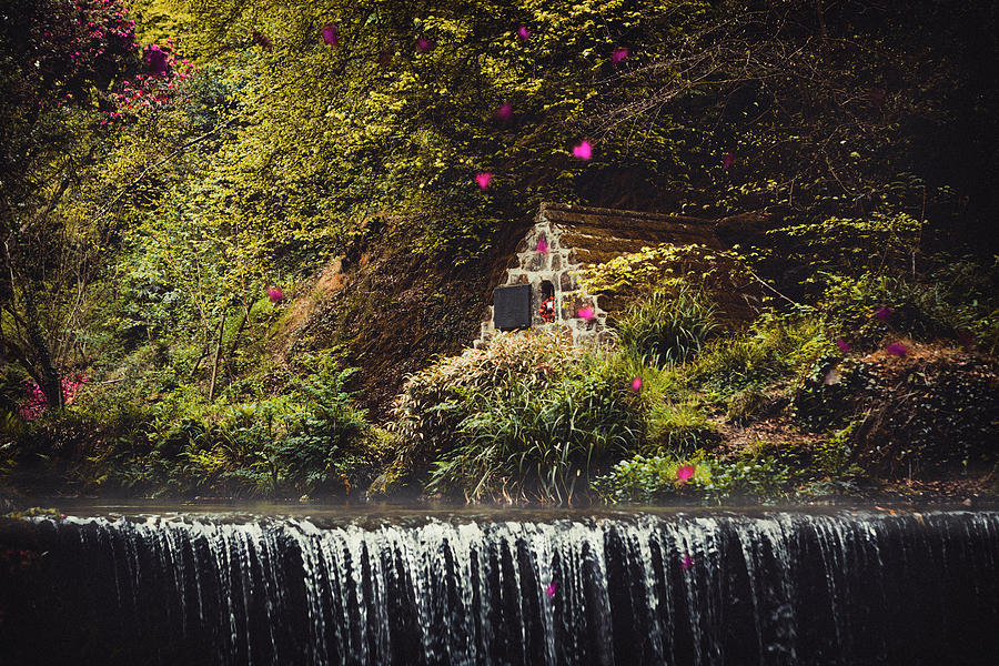 Menacuddle Well, Fantasy,Treverbyn, St Austell, Cornwall. Photograph by ...
