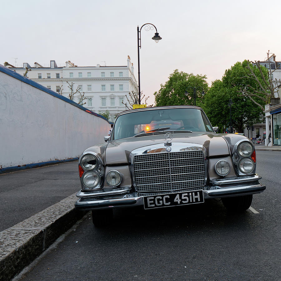 Mercedes Light Photograph by Richard Boot - Fine Art America