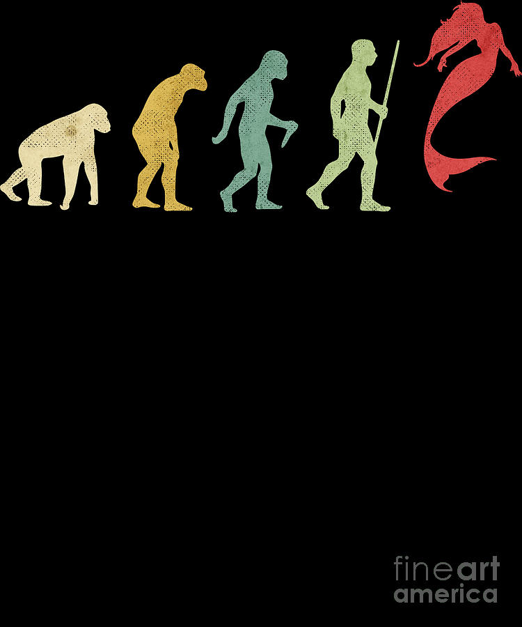 Mermaid Evolution Digital Art by Filip Schpindel - Pixels