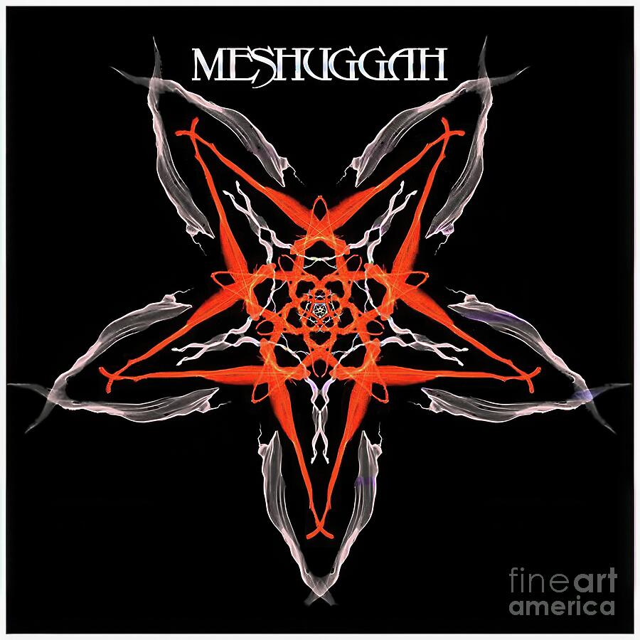 Meshuggah Star Painting by Christian Hall - Pixels Merch