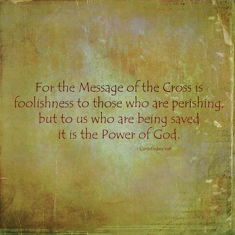 Message Of The Cross Photograph by Denise Harty - Fine Art America