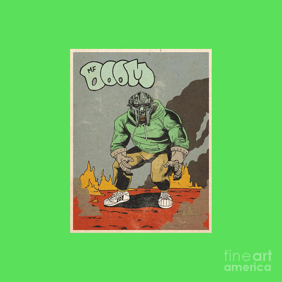 Mf Doom Dooms Mad Villain Hip Hop Lo-fi Vintage Cartoon Drawing by Bambang Hutagalung - Fine Art ...