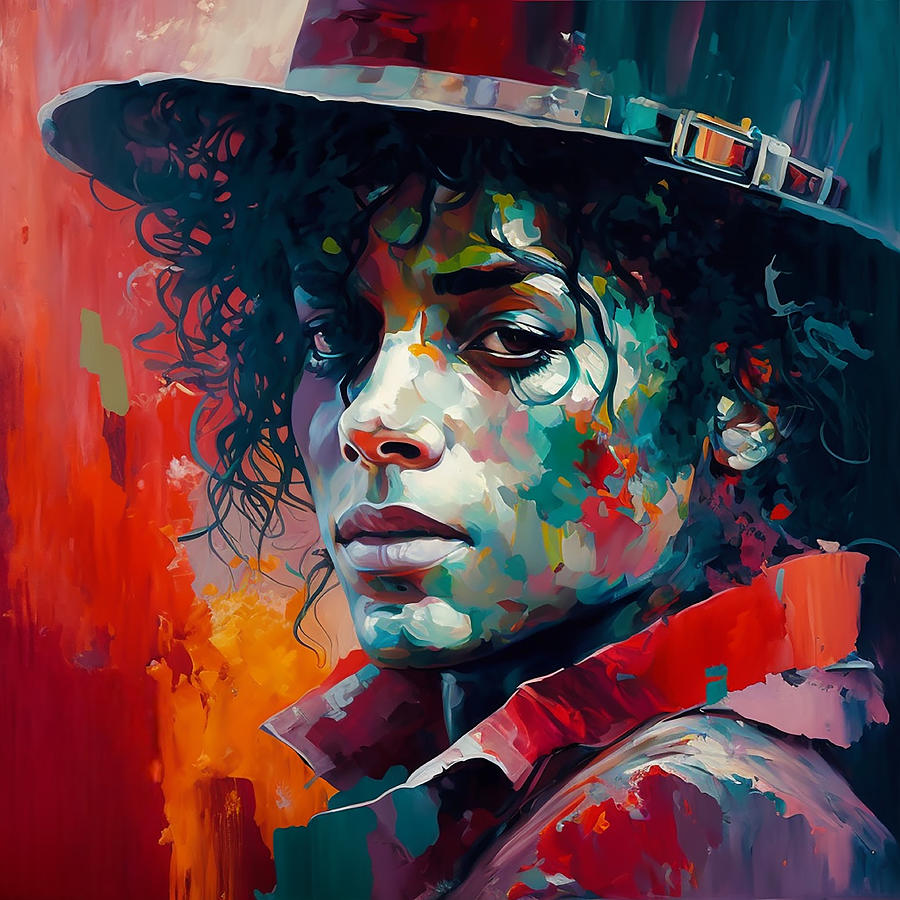 Michael Jackson Pop Art Canvas Painting from Leonardo Art Studio Digital Art by Marlon Bohlen ...