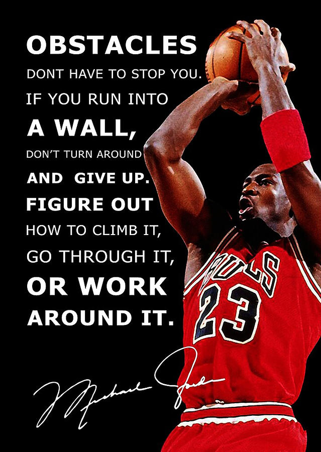 Michael Jordan Poster Digital Art by Rachae Lareid - Fine Art America