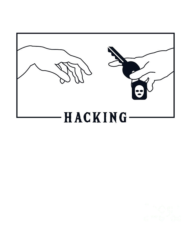 Michelangelo Creation Of Adam Hacking Ethical Hacking Hacker Digital Art By Graphics Lab Fine