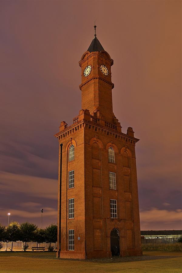Middlesbrough Dock Clocktower Photograph by John Mannick - Fine Art America