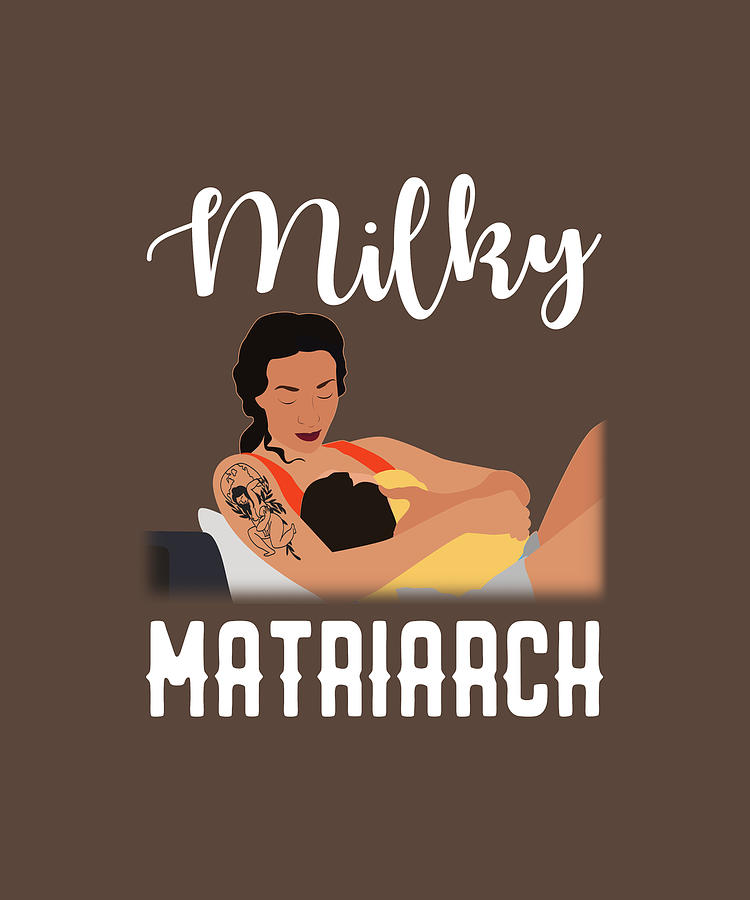 Milky Matriarch Breastfeeding Nursing Digital Art By Felix