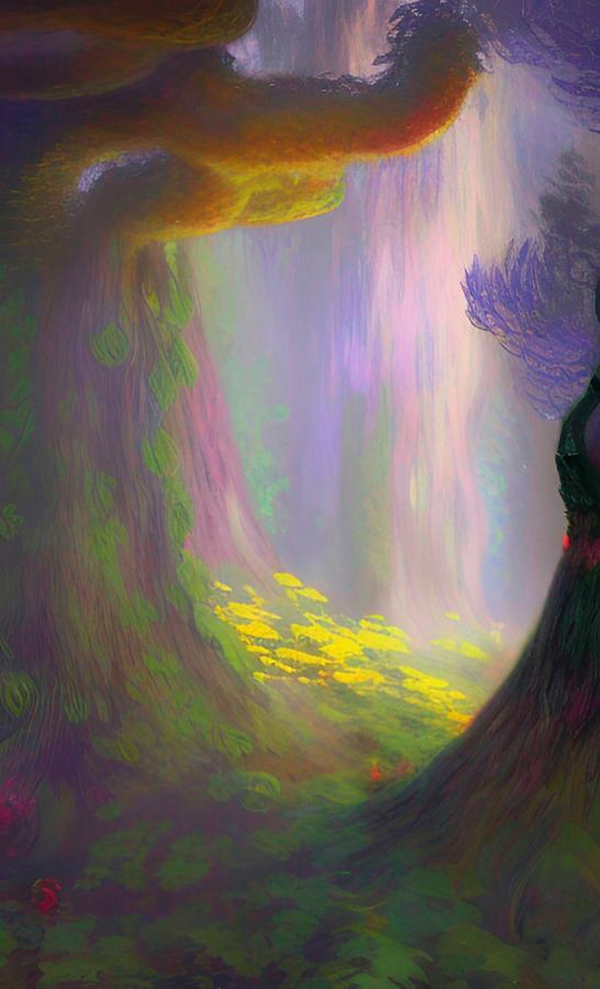 Mirkwood Digital Art by Fred Hahn - Fine Art America