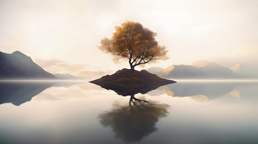 Mirrored Beauty - Capturing the Majestic Splendor of Autumn in the ...