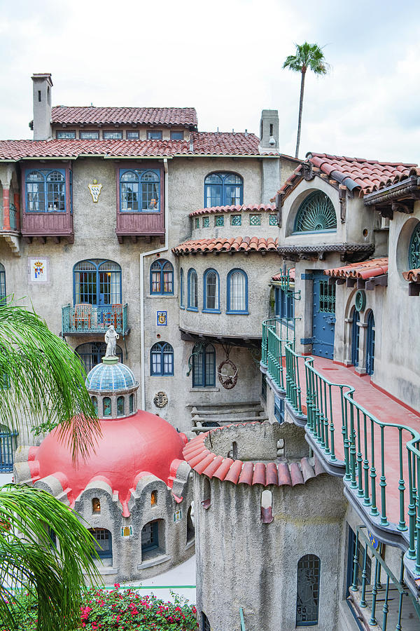 Mission Inn Riverside Portrait Photograph by Kyle Hanson - Fine Art America