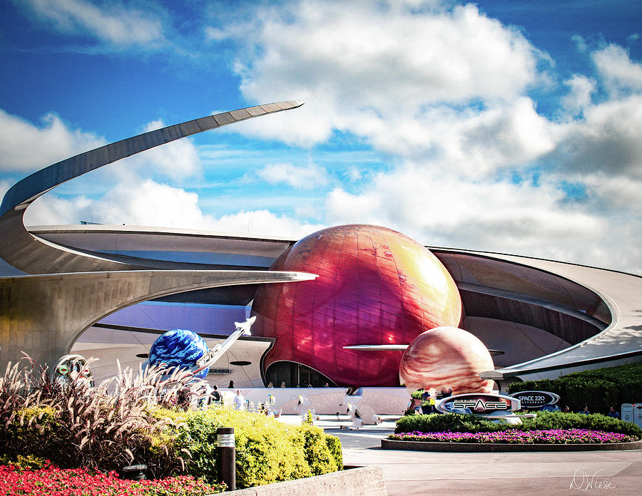 Mission Space at EPCOT Disney World Photograph by Denise Wiese - Pixels