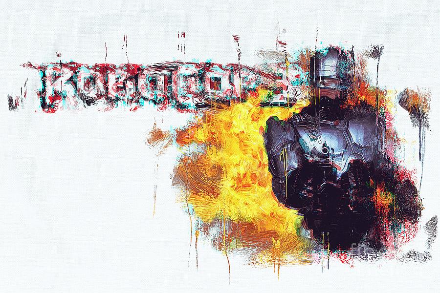 Mo2948 Movie Robocop 3 Horizontal Movie Poster Digital Art by Joanie ...