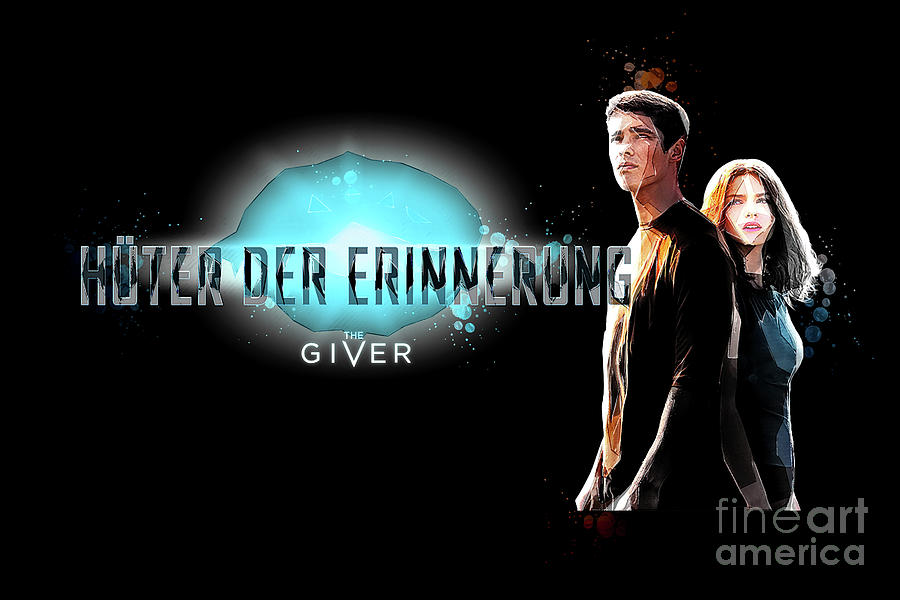 Mo3558 The Giver Movie Low Poly Art Horizontal Movie Poster Digital Art ...