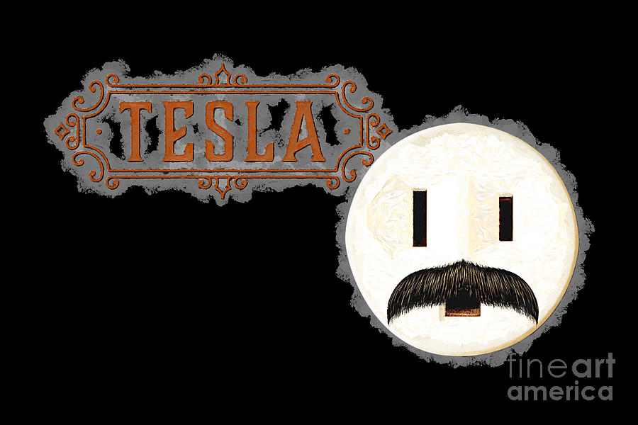 Mo4411 Oil Paint Mixing Tesla Movie Poster Digital Art by Joanie Marvin ...