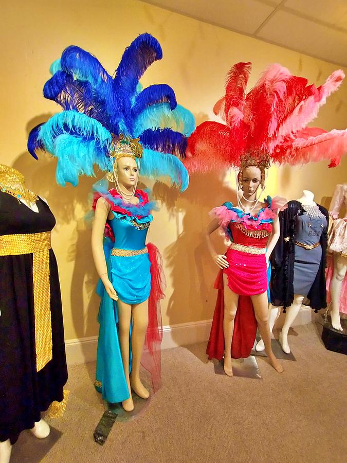 Mobile Carnival Museum Display - Two Costumed Ladies Photograph by ...