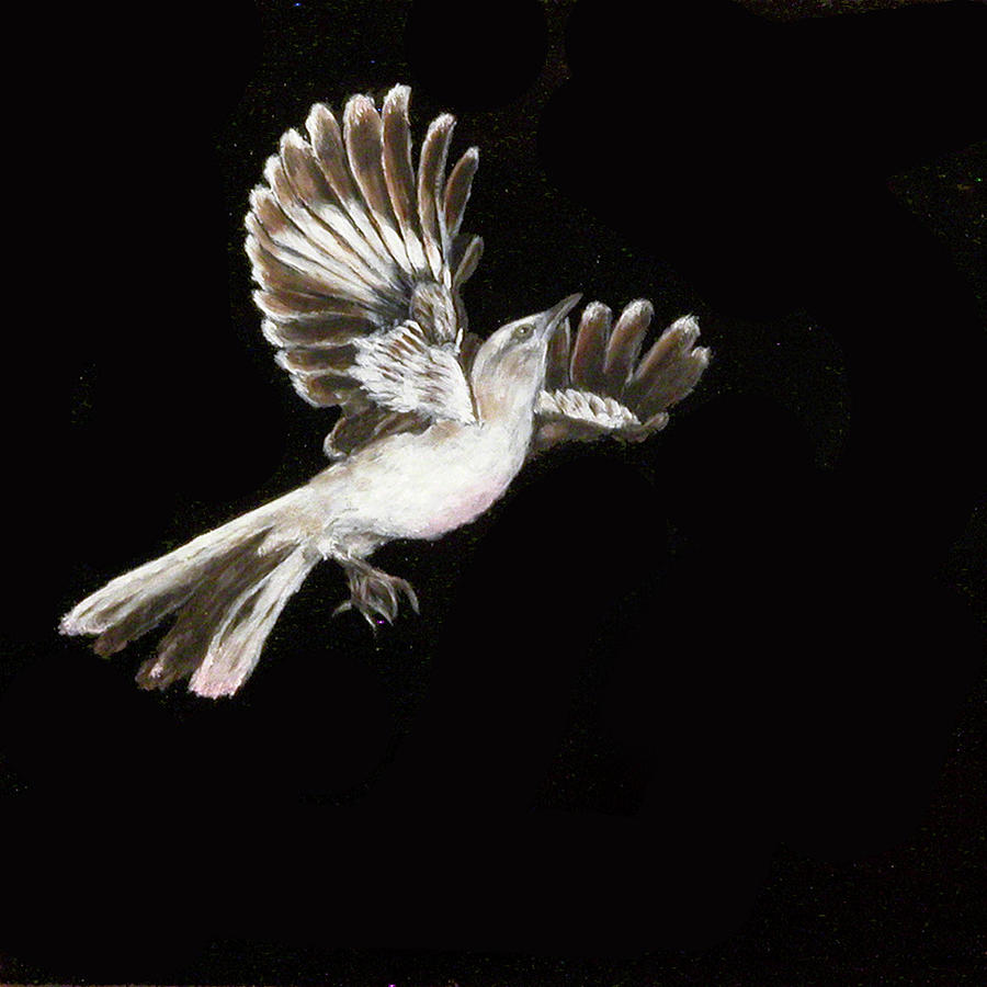Mockingbird Painting by Robert Markey - Fine Art America