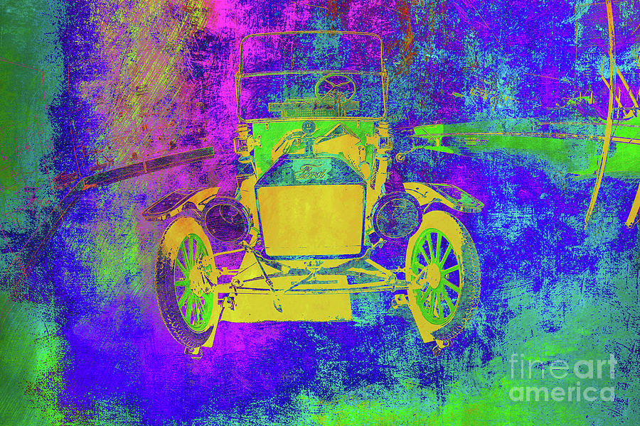 Model T 32a Digital Art by Chris Taggart - Fine Art America